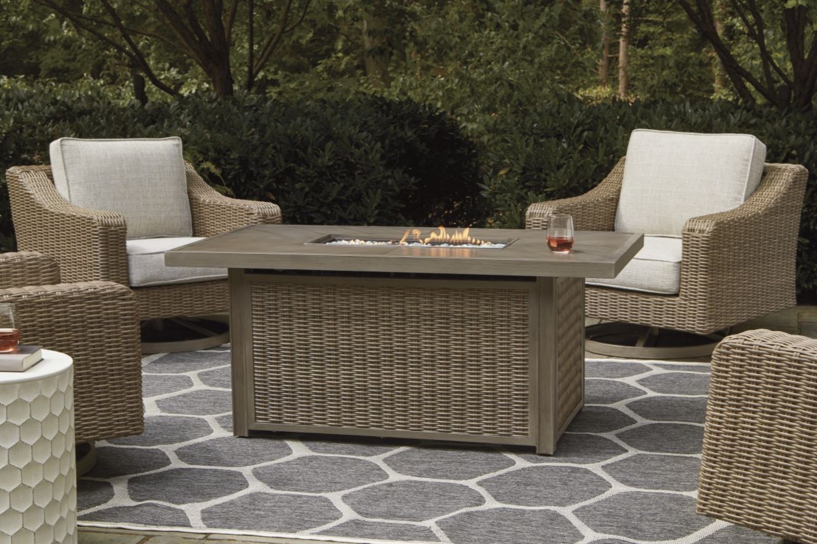 Beachcroft Outdoor Fire Pit Table