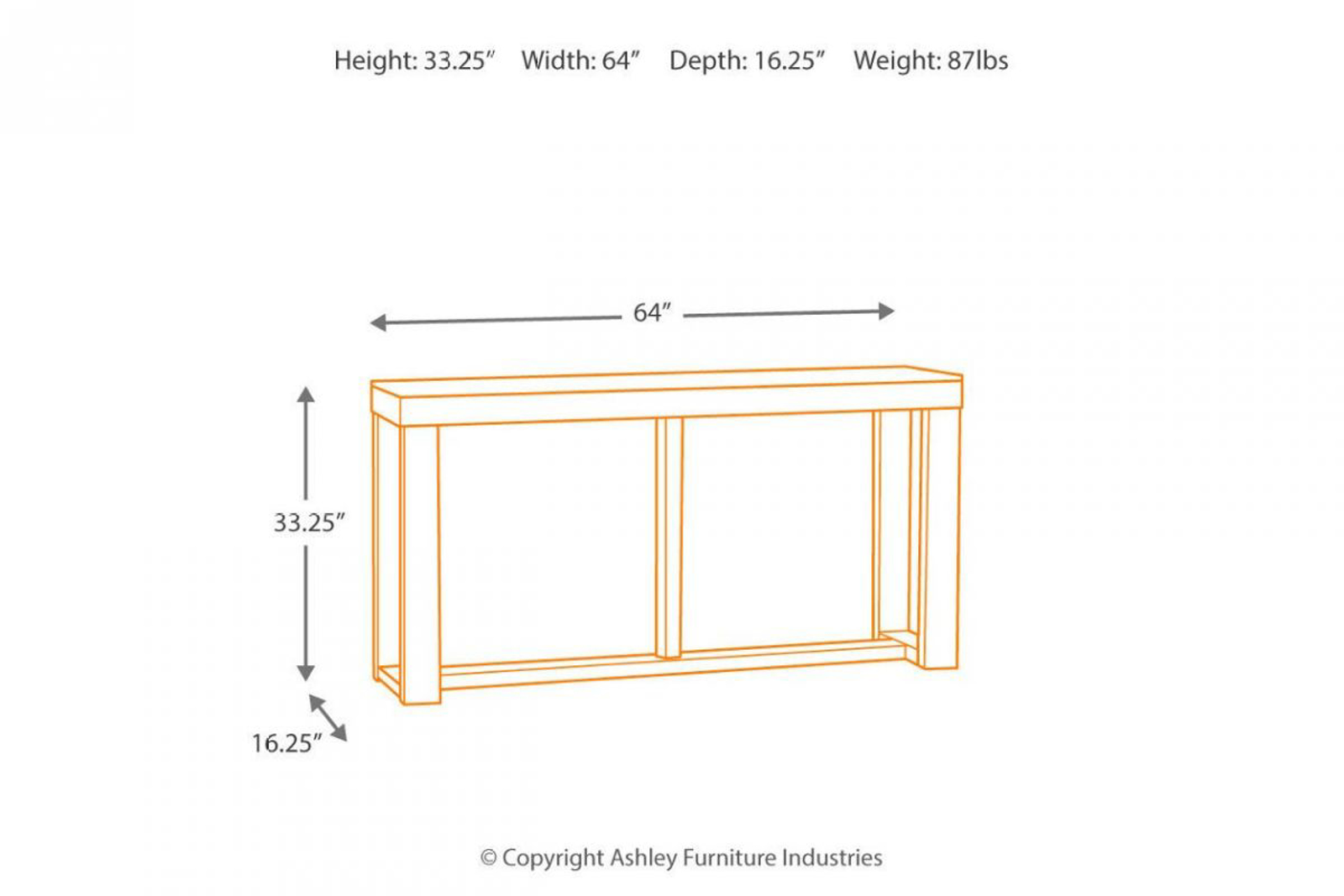 Watson Console Sofa Table