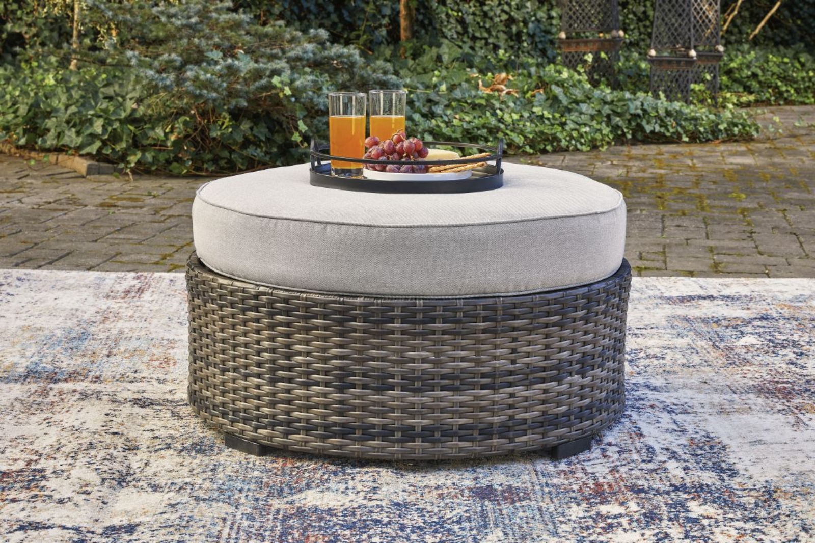 Harbor Court Outdoor Ottoman
