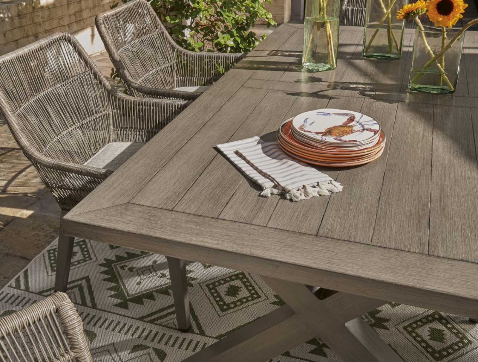 Beach Front Outdoor Dining Table