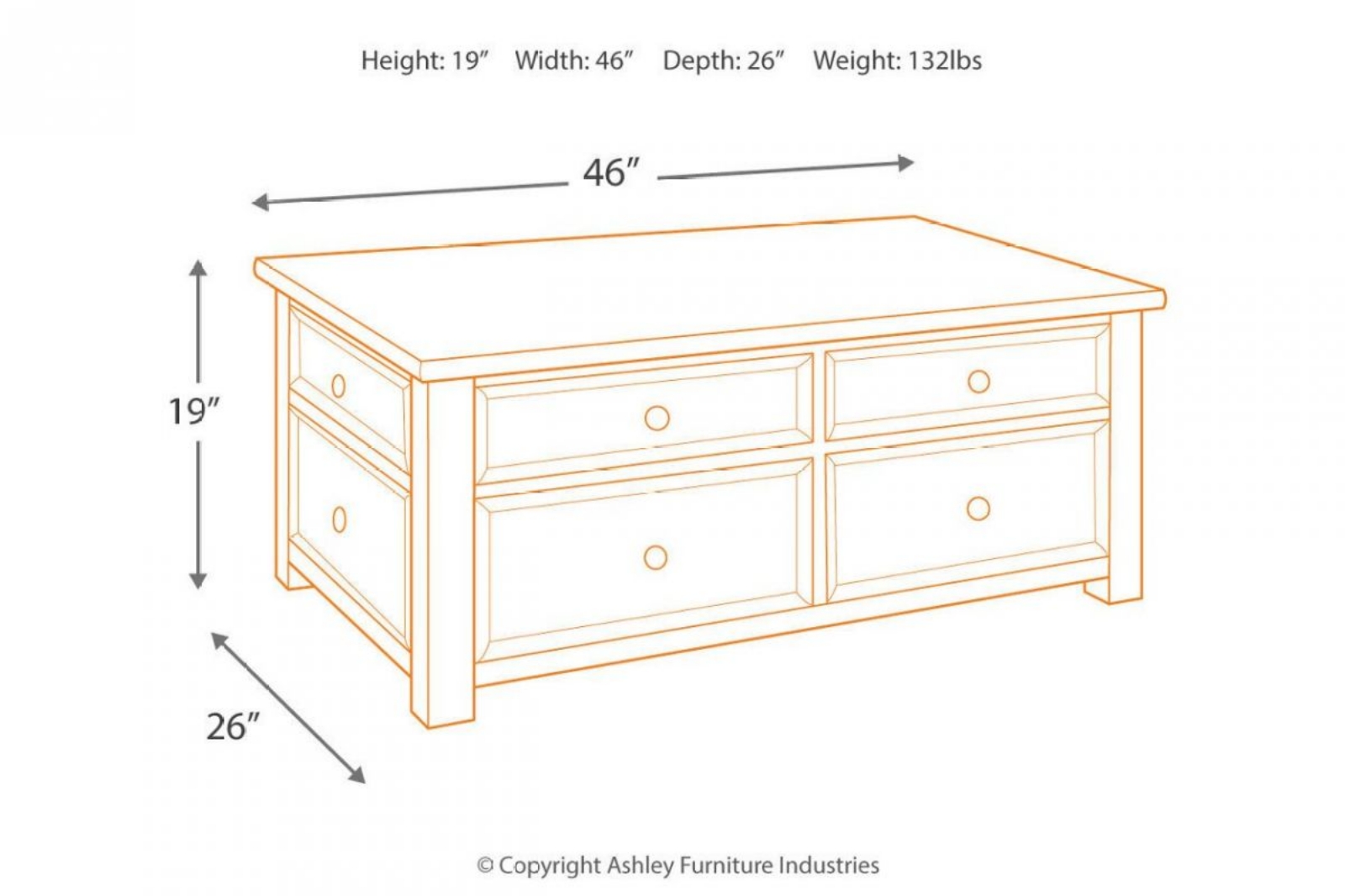 Tyler Creek Coffee Table
