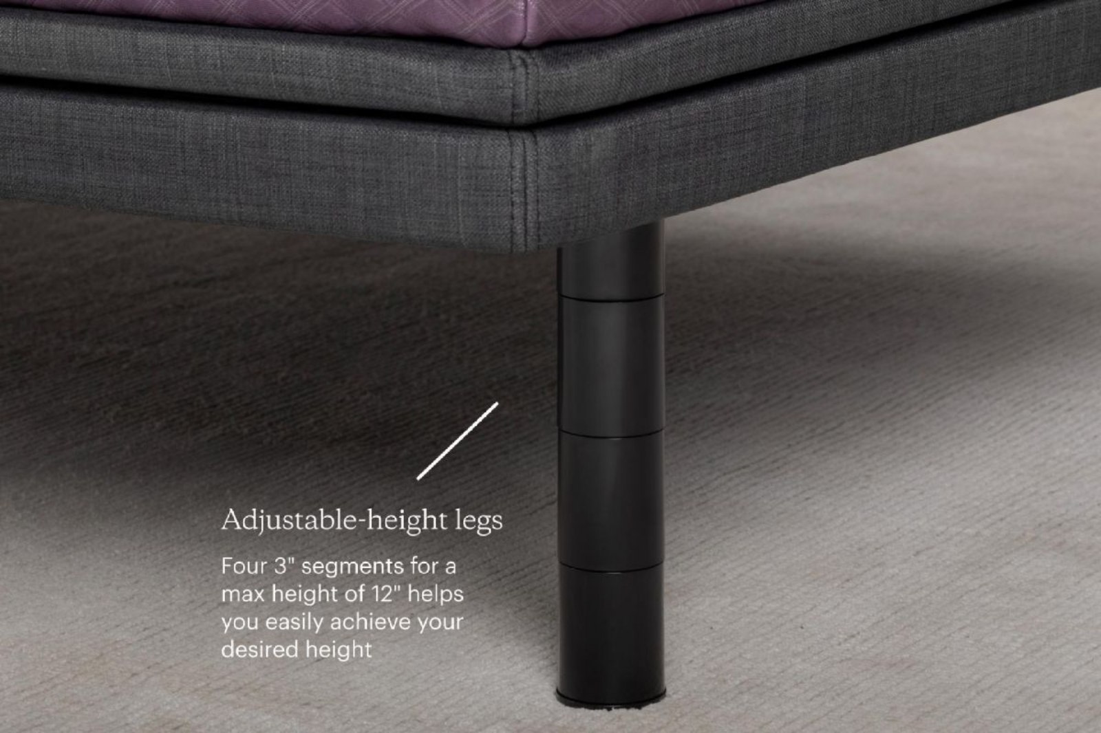 Purple Premium Plus Twin XL Smart Base