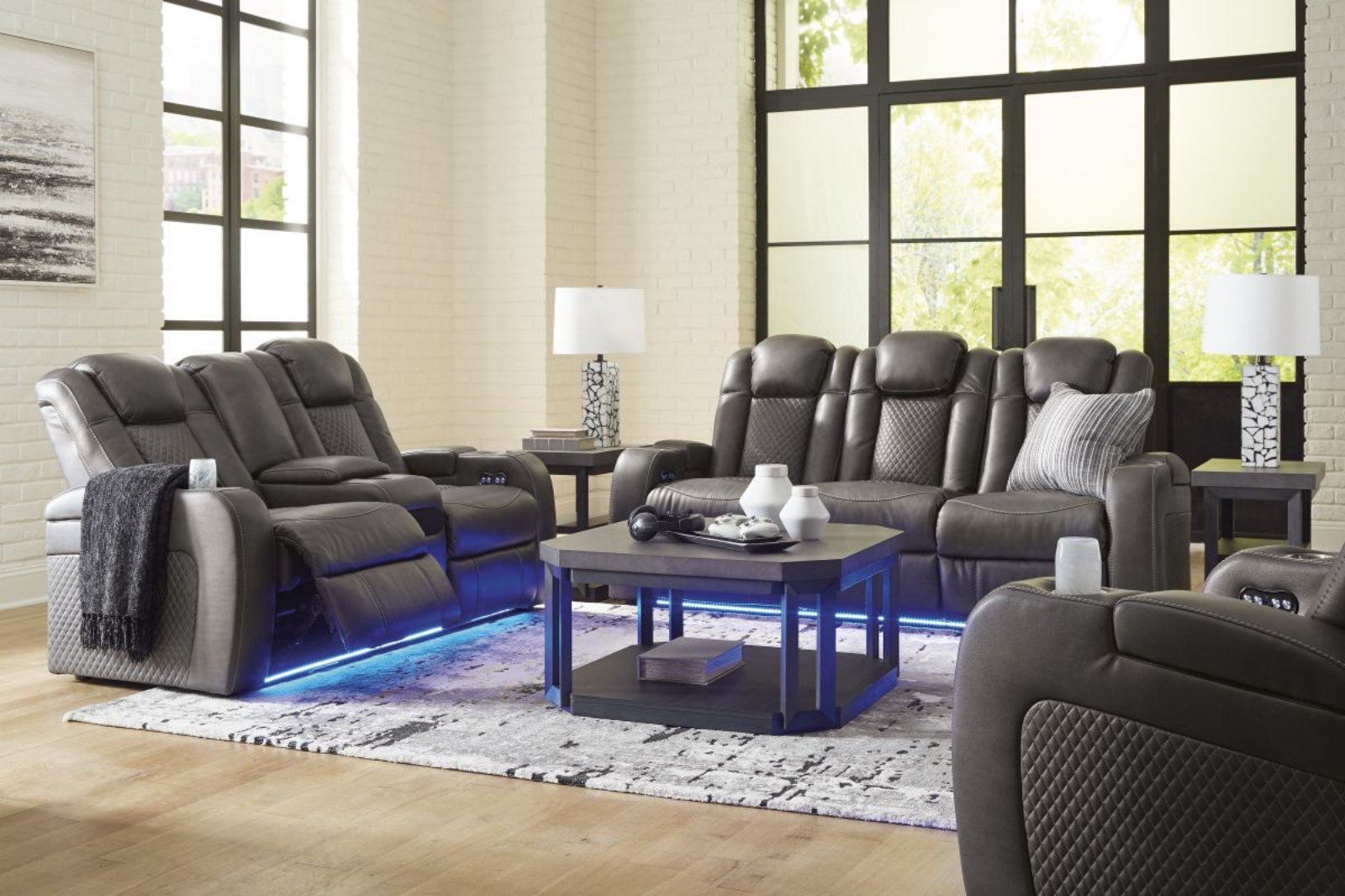Fyne Dyme Power Reclining Sofa