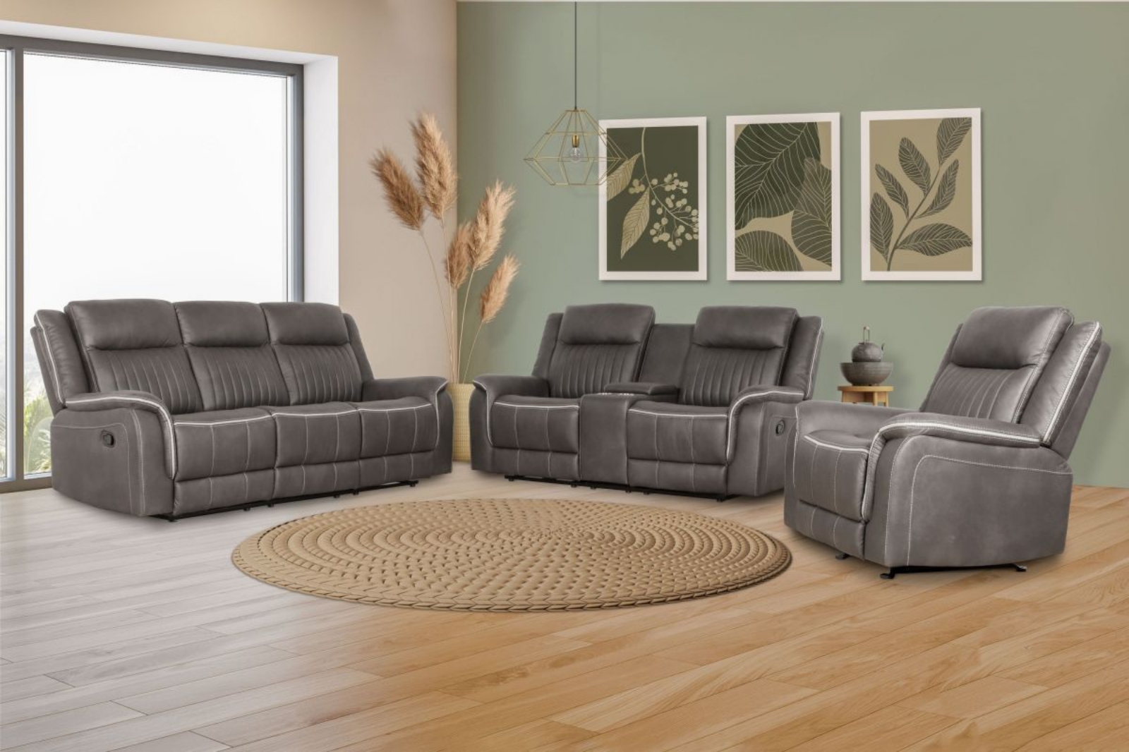 Enzo Power Reclining Sofa